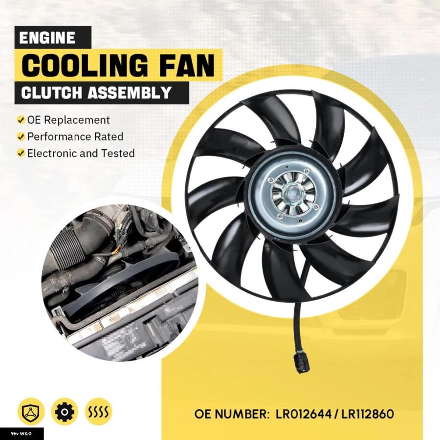 冷却ファン クラッチ 10-23 ランドローバーレンジローバー LR4 ディスカバリー 3.0L 5.0L V6 V8 LR012644 LR112860 エンジン冷却ファンアセ ...