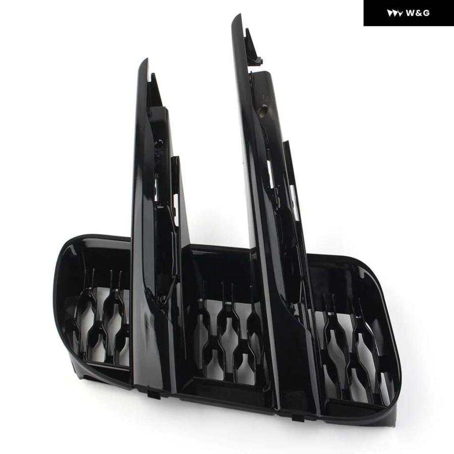 グロスブラック フロントバンパー グリル LR114729 LR114728 ランドローバー レンジローバー イヴォーク 2019-22 ...