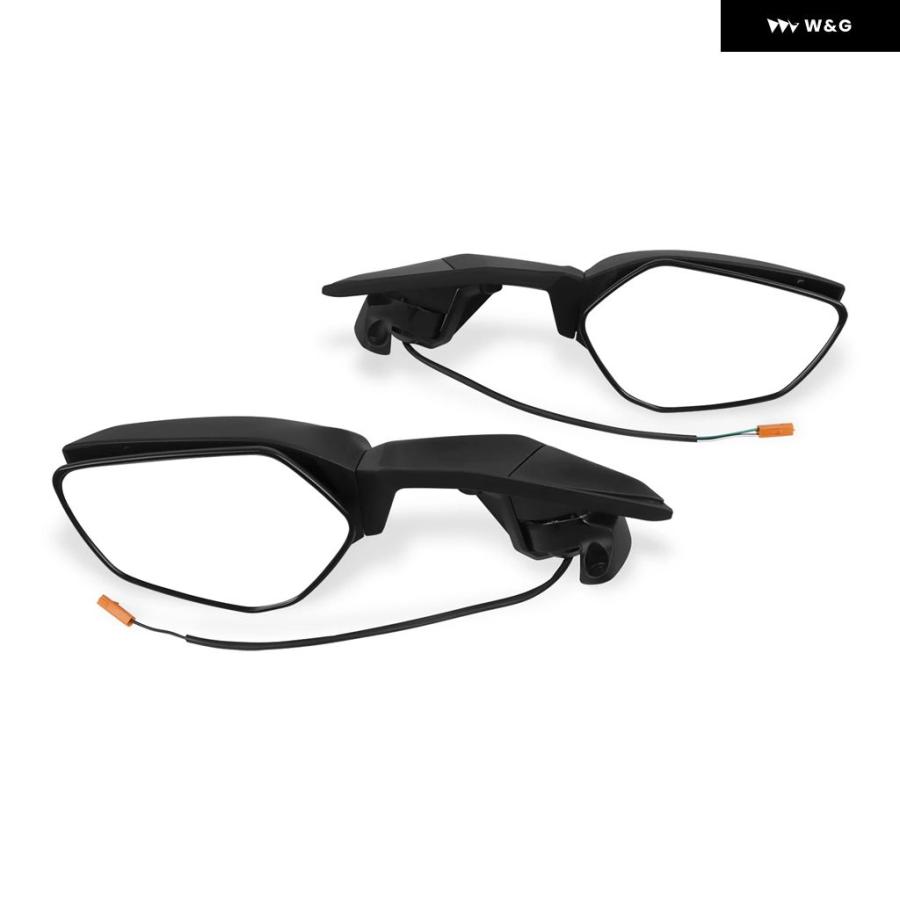 カワサキ ZH2 Z H2 H2SX NINJA R H2R SX SE 2015-2024 オートバイ バイク 調整可能 リアビューミラー ...