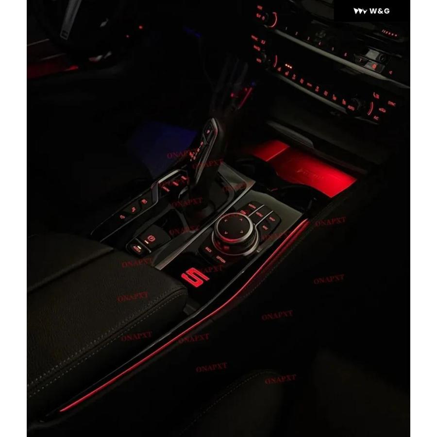 BMW 5シリーズ G30 6GT G32 装飾 ライト アンビエントライト センター コンソール サドルライト 11色 インテリア : Calore車バイク用品輸入専門店 - 通販 ...