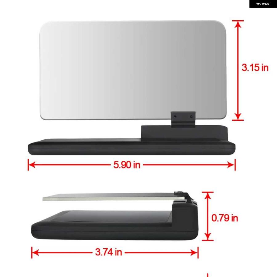 【並行輸入品】6インチ 汎用 H6車HUDヘッドアップ ディスプレイ プロジェクター電話ナビゲーションスマートフォン ホルダー GPS HUDあらゆる車 : Calore車バイク用品輸入専門店 ...