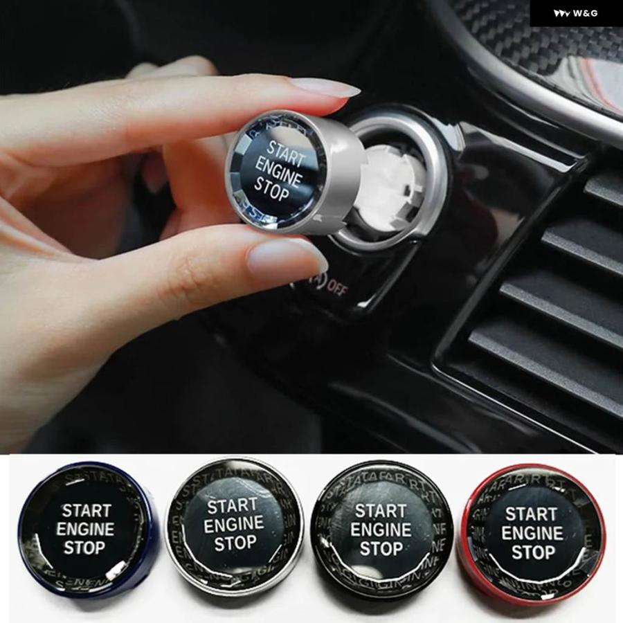 クリスタル エンジン スタートスイッチ ボタン カバー BMW E60 E90 E91 E92 E93 X5 X6 E81 E87 E84 E83 E70 E71 E72 Z4 E89シリーズ ...