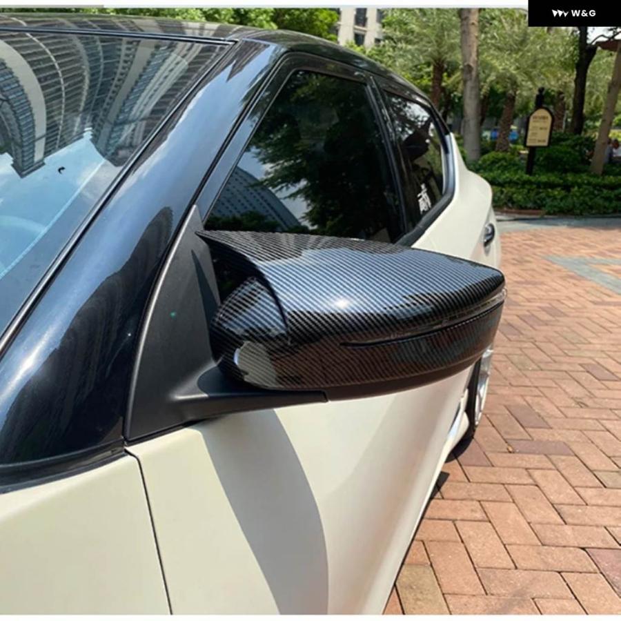 日産 ノート E12 ハッチバック 2016 17 18 19 2020 ABS カーボン/クロームサイドドアリアビュー ミラー 外装 カバー カ : Calore車バイク用品輸入専門店 ...