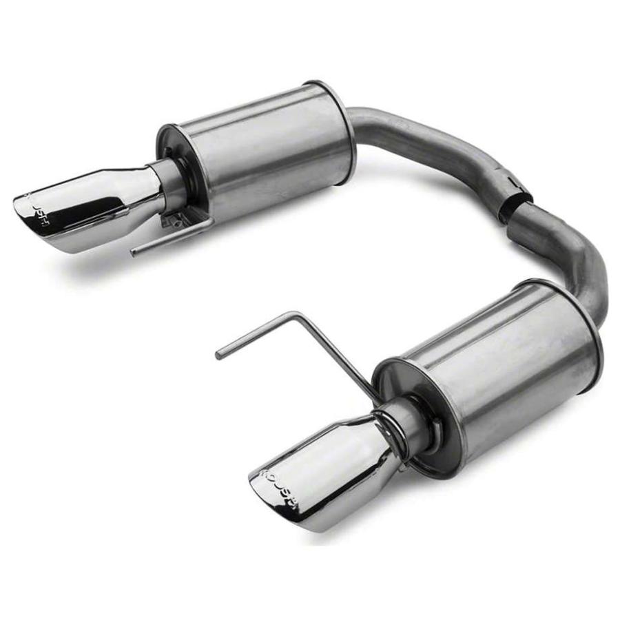 15-21y マスタング | 3.7L V6/2.3L エコブースト用 アクスルバックマフラー デュアルエキゾースト シングルチップ ラウシュ : キャルウイングパーツセンターヤフー店 ...