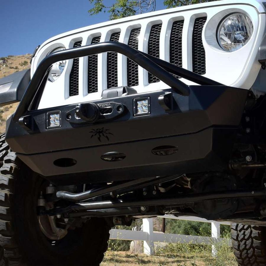 20y- グラディエーター JT | ブルーザー フロントバンパー オフロード トレイル ポイズンスパイダー : キャルウイングパーツセンターヤフー店 - 通販 - Yahoo!ショッピング