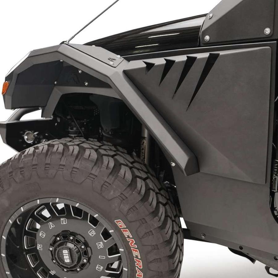 20y- グラディエーター JT | ライトフロントフェンダーシステム スチール フロント オーバーフェンダー ブラックパウダーコートファブフォース : キャルウイングパーツセンターヤフー店 ...