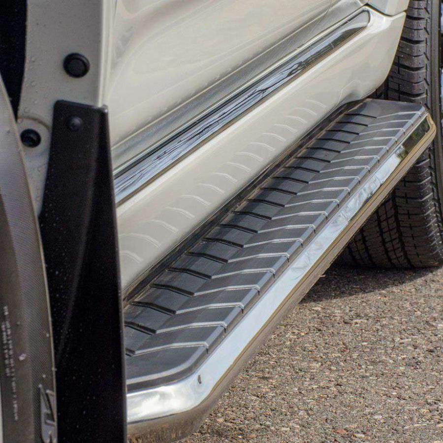 15y- レネゲード | ランニングボード AEROTREAD/エアロトレッド 5インチ アルミ製 ポリッシュドステンレス アリーズ : キャルウイングパーツセンターヤフー店 - 通販 ...