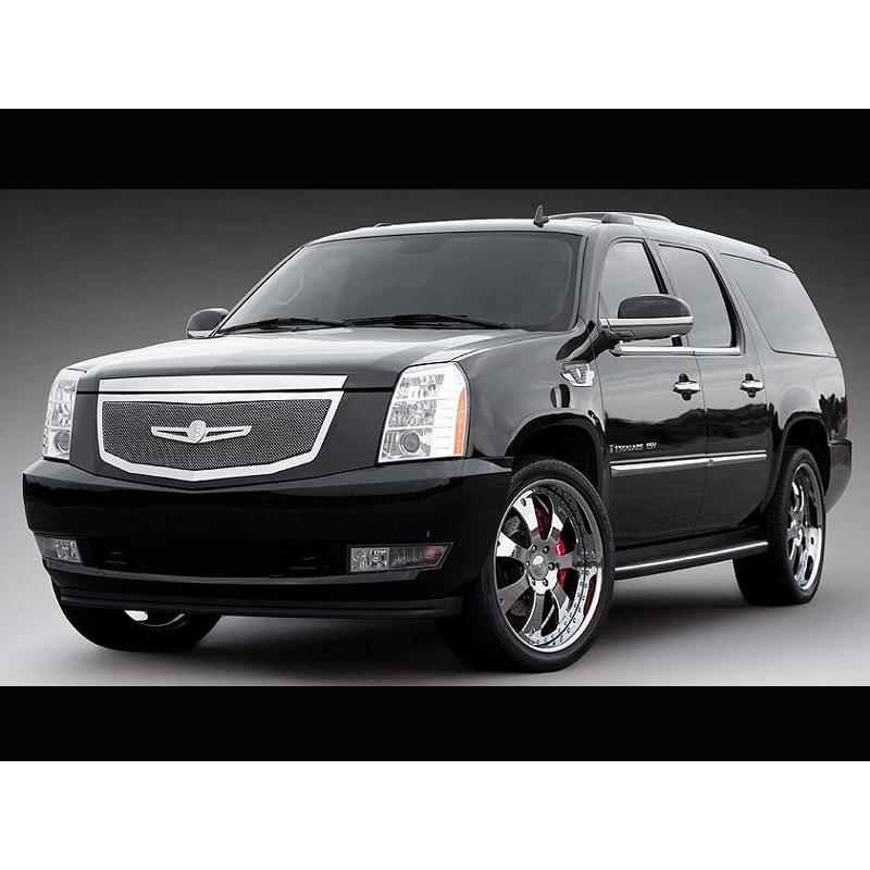 07-12y エスカレード STRUT ストラット グリル 『VAIL MARK』 クローム : 114969 : キャルウイングパーツ ...