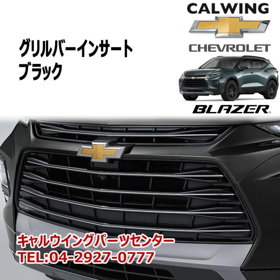 19y- ブレイザー | グリルバーインサート ブラック GM純正 :115123:キャルウイングパーツセンターヤフー店 - 通販 - Yahoo!ショッピング