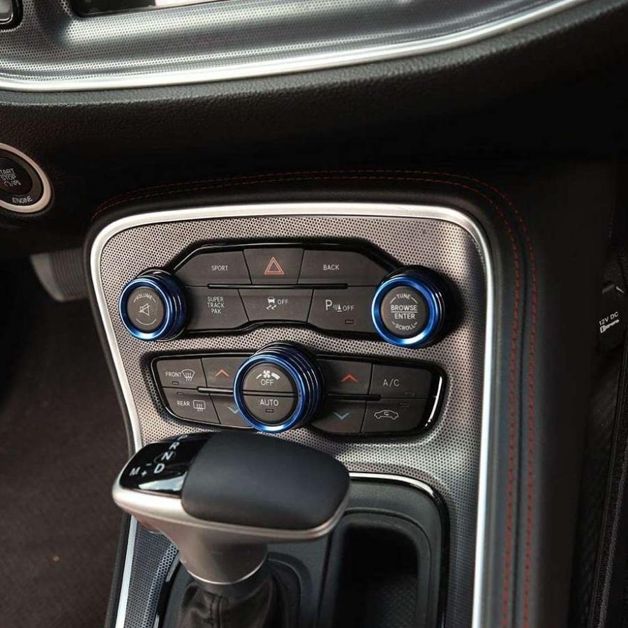 15y- チャレンジャー | エアコンスイッチノブトリムカバー ブルー : キャルウイングパーツセンターヤフー店 - 通販 - Yahoo!ショッピング