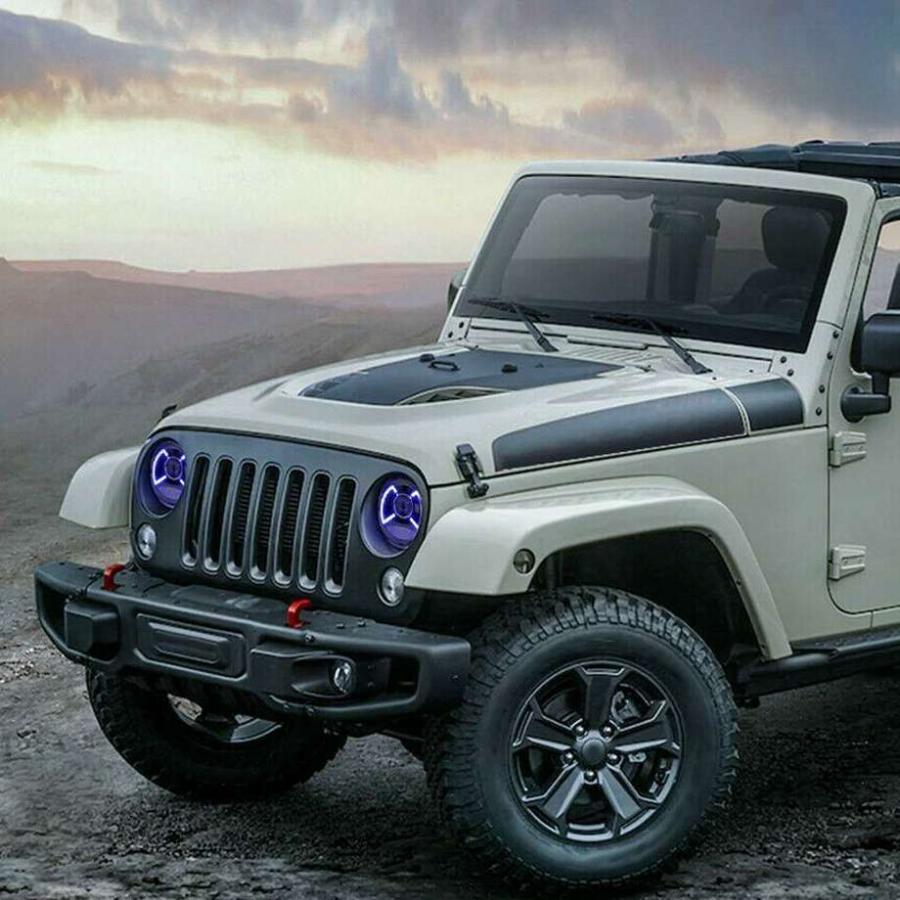 18y- ジープ ラングラー JL | LEDプロジェクターヘッドライト 9インチ フルLED : キャルウイングパーツセンターヤフー店 - 通販 - Yahoo!ショッピング