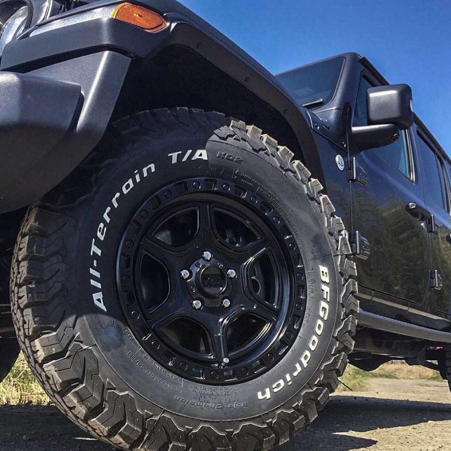 07y- ジープ ラングラー JK JL | ホイール XD139 PORTAL サテンブラック 18x8.5J+18 5x127 1本 KMC : キャルウイングパーツセンターヤフー店 ...