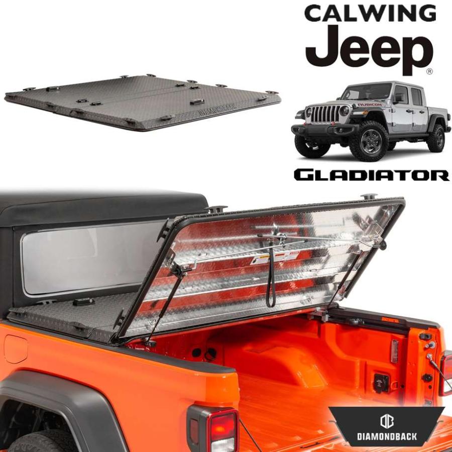 20y- グラディエーター JT トレイルレールマネジメントシステム装着車 | トノカバー ダイアモンドバック HD タイダウンクレート付き : キャルウイングパーツセンターヤフー店 - 通販 ...