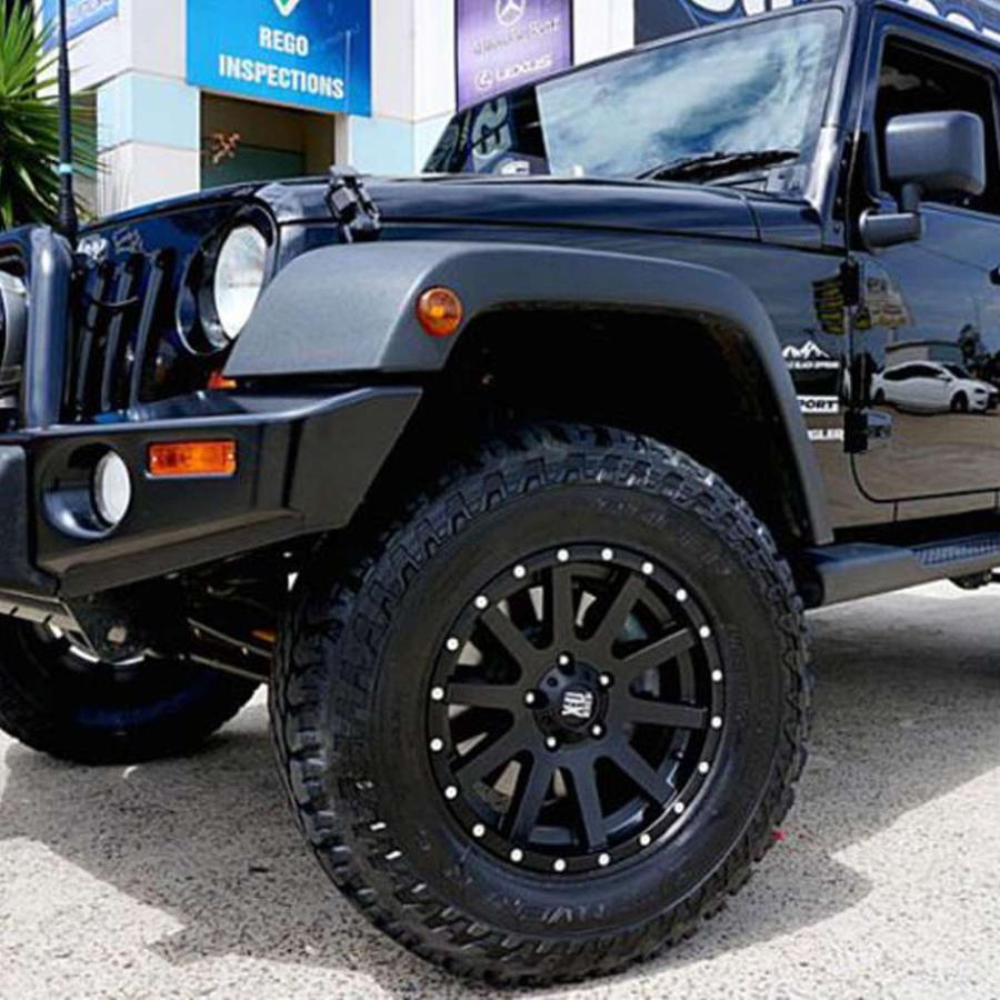 07y- ジープ ラングラー JK JL | ホイール XD818 HEIST 17X8+35 5X127 サテンブラック 1本 KMC : キャルウイングパーツセンターヤフー店 - 通販 ...