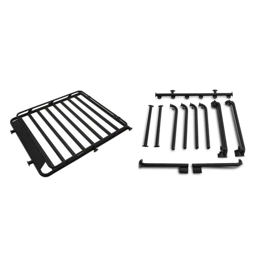 07-18y ジープ ラングラー JK | ルーフラック&ロールバー シングルライトポッドブラケット付き : 120700 : キャルウイングパーツセンターヤフー店 - 通販 - Yahoo ...