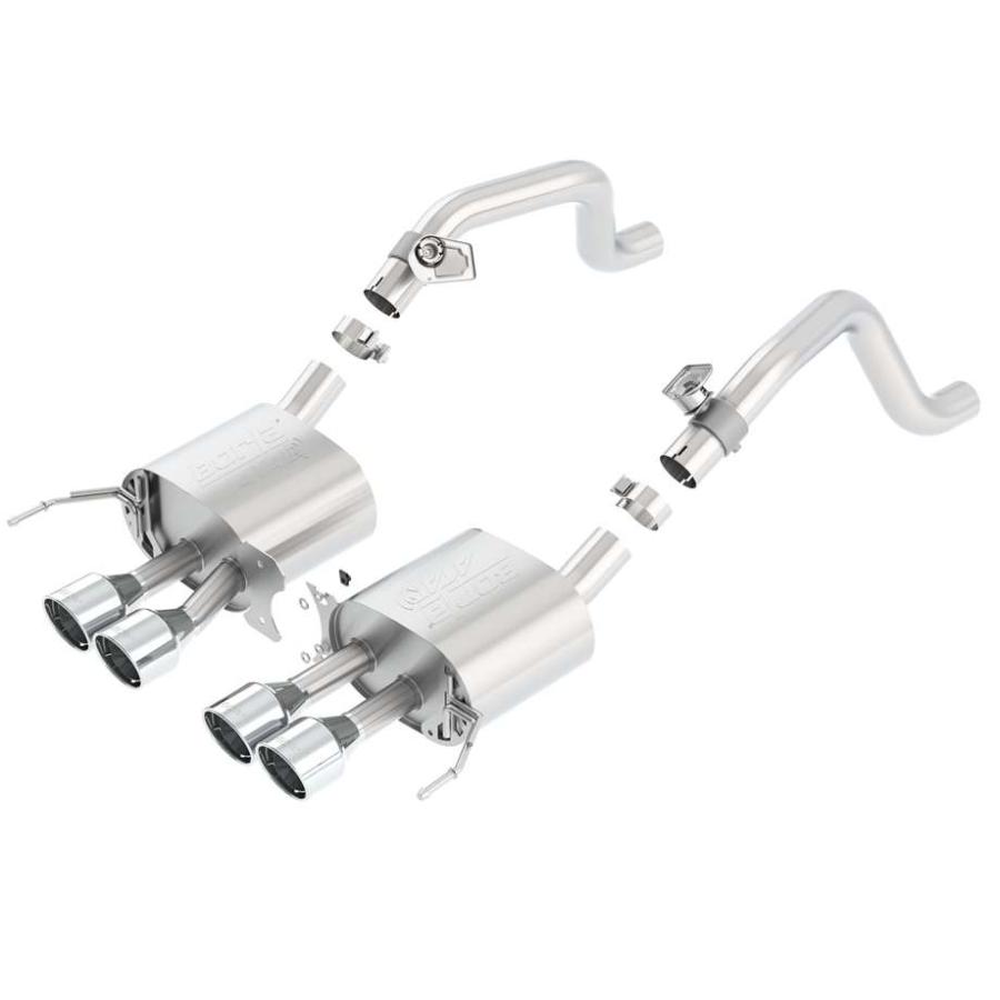 14-19y コルベット C7 スティングレー 6.2L | マフラー ボーラ アクスルバック ATAK ポリッシュチップ : キャルウイングパーツセンターヤフー店 - 通販 - Yahoo ...