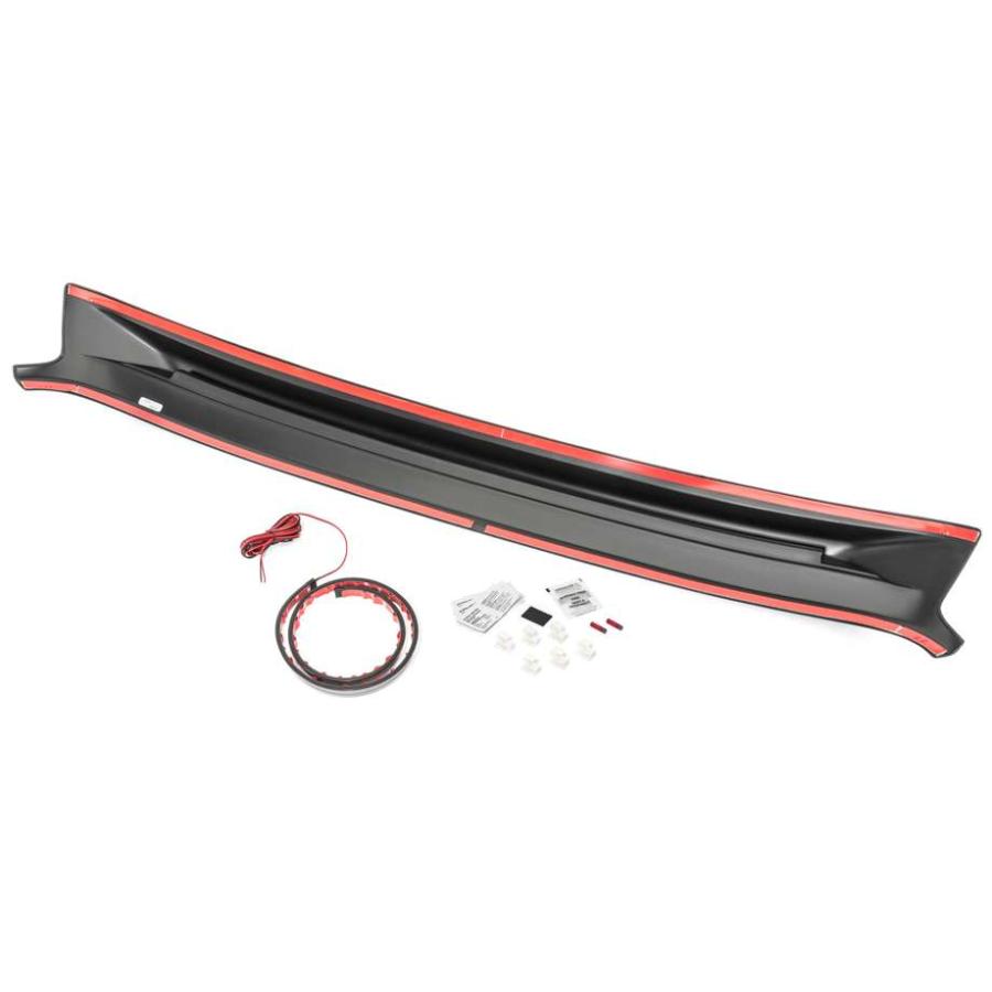 20y- グラディエーター JT | バグガード スムース LEDライト付属 テクスチャーブラック AVS : キャルウイングパーツセンターヤフー店 - 通販 - Yahoo!ショッピング