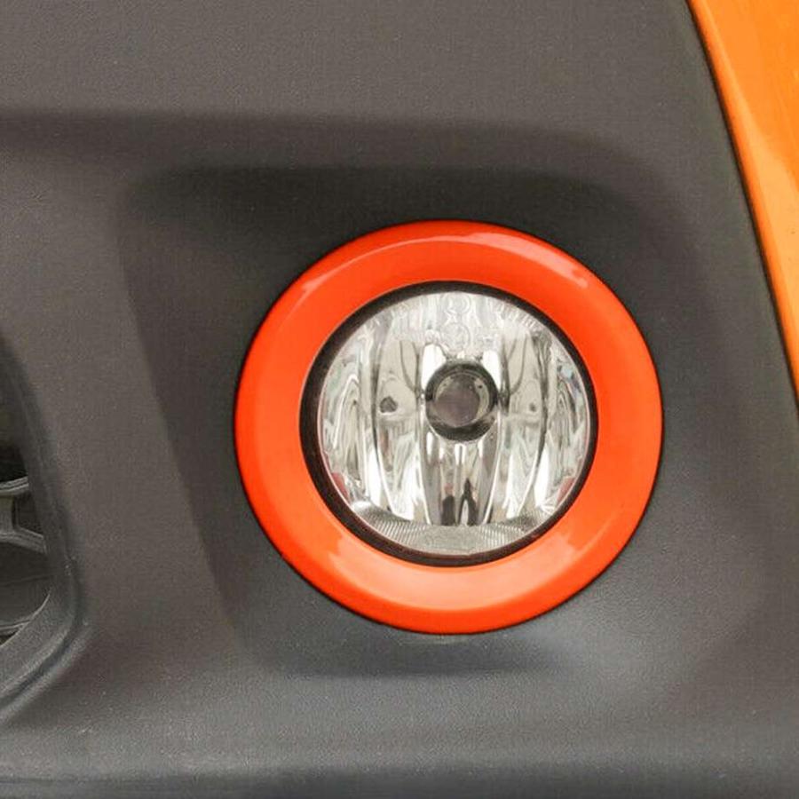 19y- レネゲード | フォグランプカバー オレンジ 2PC :120841:キャルウイングパーツセンターヤフー店 - 通販 - Yahoo!ショッピング