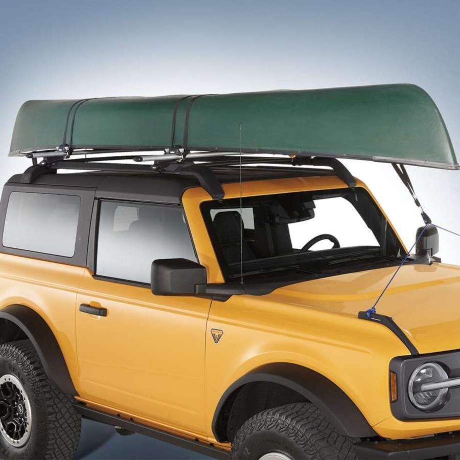 21y- ブロンコ | カヌーキャリア ルーフマウント by THULE FORD純正 : キャルウイングパーツセンターヤフー店 - 通販 - Yahoo!ショッピング