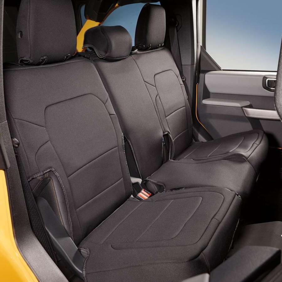 21y- ブロンコ 3ドア | シートカバー リア Neoprene ブラック カバーキング FORD純正 : キャルウイングパーツセンターヤフー店 - 通販 - Yahoo!ショッピング