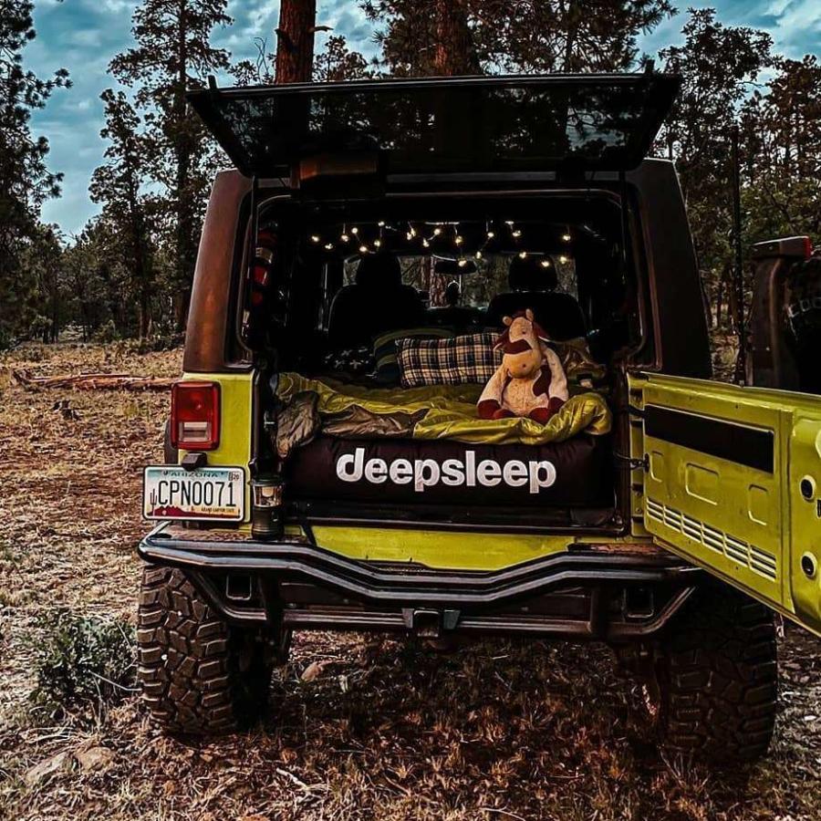 07y- ジープ ラングラー JK アンリミテッド | エアマットレス ブラック エアーポンプ付き DEEP SLEEP : 121676 : キャルウイングパーツセンターヤフー店 - 通販 ...