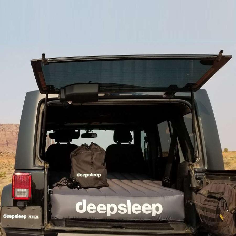 07y- ジープ ラングラー JK アンリミテッド | エアマットレス ブラック エアーポンプ付き DEEP SLEEP : 121676 : キャルウイングパーツセンターヤフー店 - 通販 ...