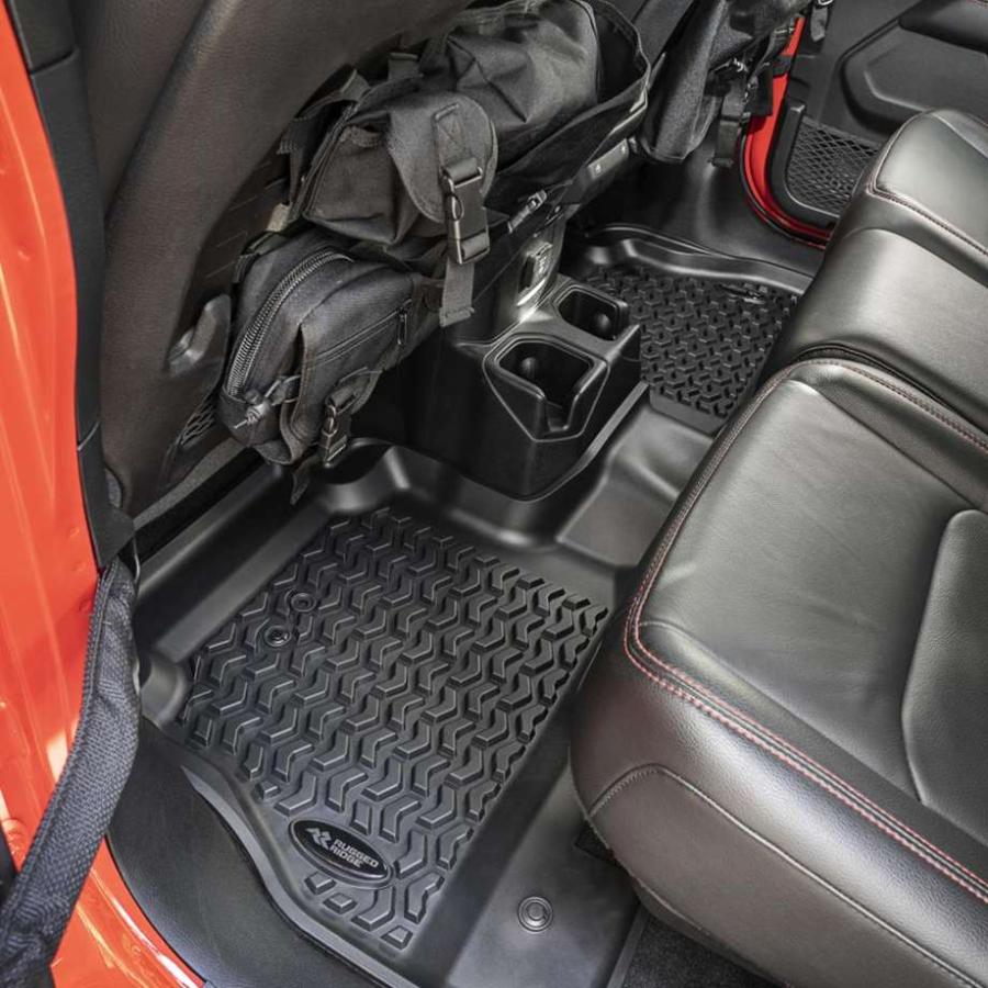 20y- グラディエーター JT ルビコン | オールウェザーフロアライナー フロアマット フロント&セカンド ラギッドリッジ :122014:キャルウイングパーツセンターヤフー店 - 通販 ...