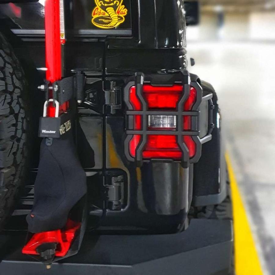 18y- ジープ ラングラー JL | アルミテールライトガード エリートスタイル ブラック 2PCS アフターマーケットパーツ : キャルウイングパーツセンターヤフー店 - 通販 ...