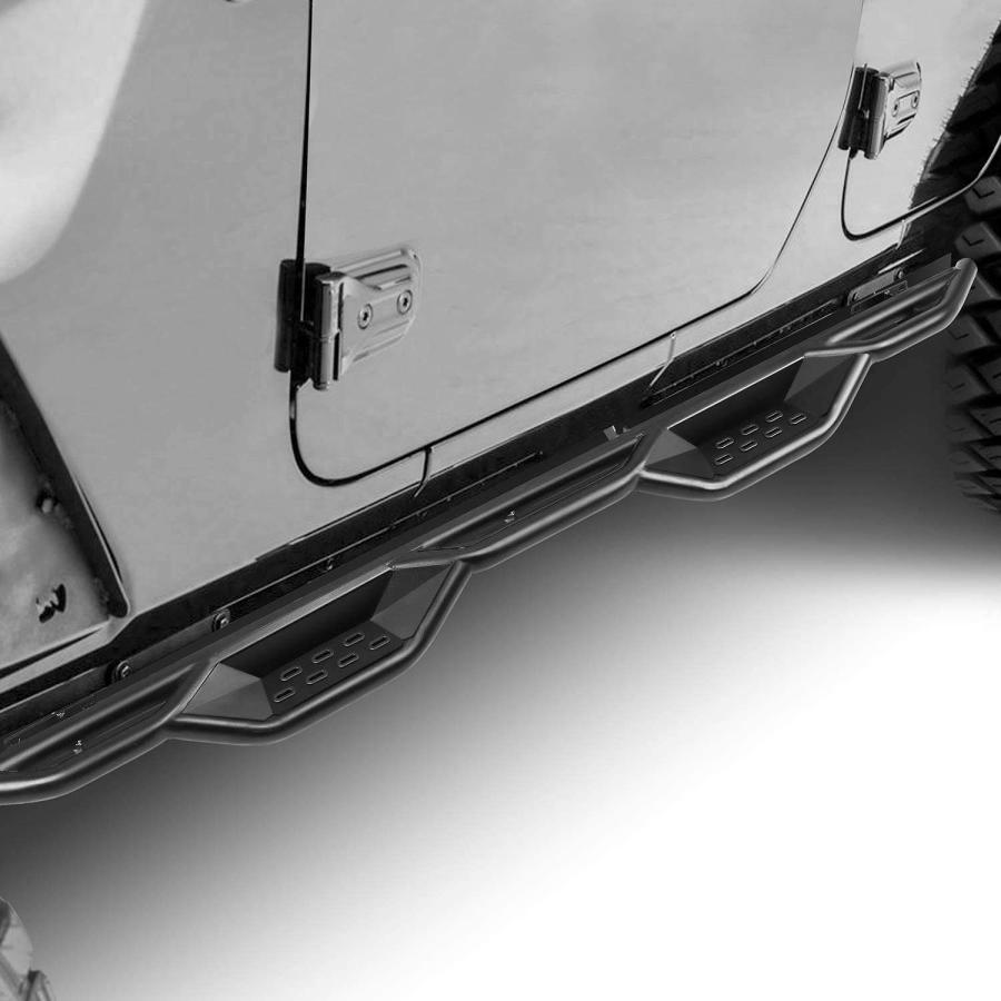 カリフォルニアマッドスター 20y- グラディエーター JT | ロックスライダー サイドステップ ナーフバー ブラックパウダーコート : キャルウイングパーツセンターヤフー店 - 通販 ...