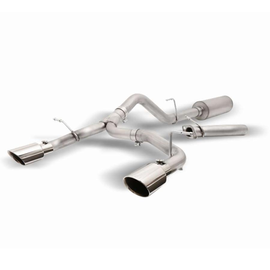 21y- ブロンコ V6 2.7L 5ドア | マフラー デュアルスプリットエキゾースト ステンレス クロームチップ ギブソン : キャルウイングパーツセンターヤフー店 - 通販 ...