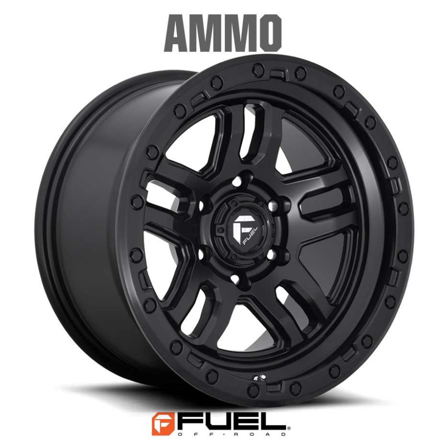 18y- ジープ ラングラー JL | ホイール AMMO D700 マットブラック 5H-127 17X9J+1 1本 FUEL フューエル : キャルウイングパーツセンターヤフー店 ...