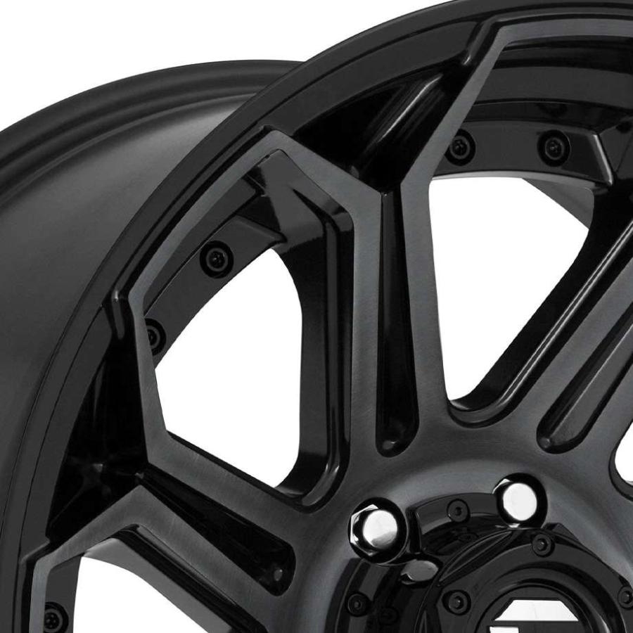 18y- ジープ ラングラー JL | ホイール SIEGE D704 グロスマシンド ダブルダークティント 5H-127 22X12J-44 1本 FUEL フューエル : キャルウイング ...