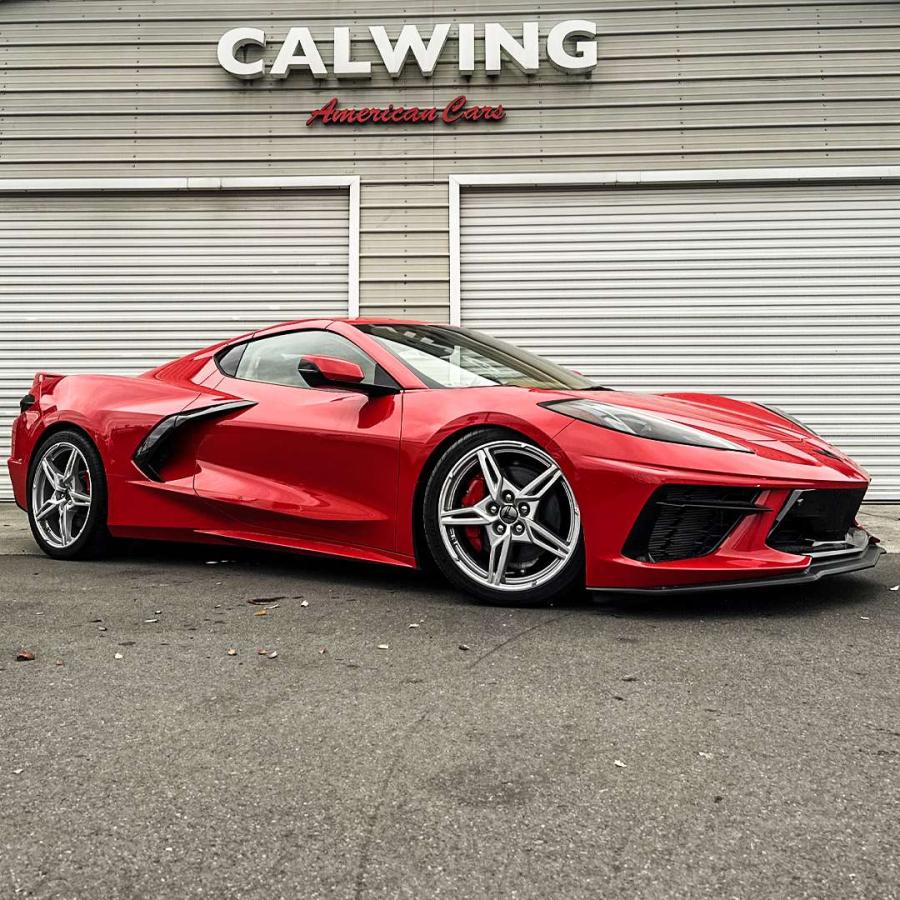 20y- コルベット C8 | ローダウンコイルスプリング TYPE1 フロント1.2/リア1.0インチダウン BAD SPEED LA : キャルウイングパーツセンターヤフー店 - 通販 ...