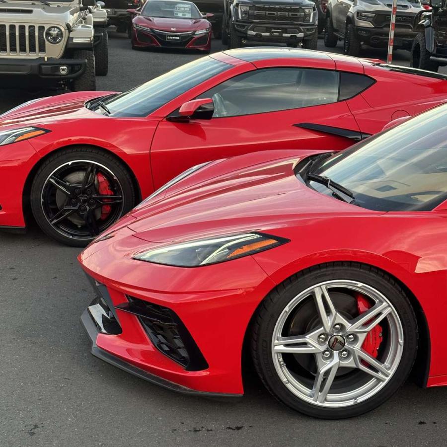 20y- コルベット C8 | ローダウンコイルスプリング TYPE1 フロント1.2/リア1.0インチダウン BAD SPEED LA : キャルウイングパーツセンターヤフー店 - 通販 ...