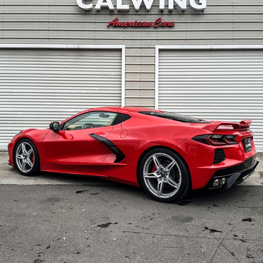 20y- コルベット C8 | ローダウンコイルスプリング TYPE1 フロント1.2/リア1.0インチダウン BAD SPEED LA : キャルウイングパーツセンターヤフー店 - 通販 ...