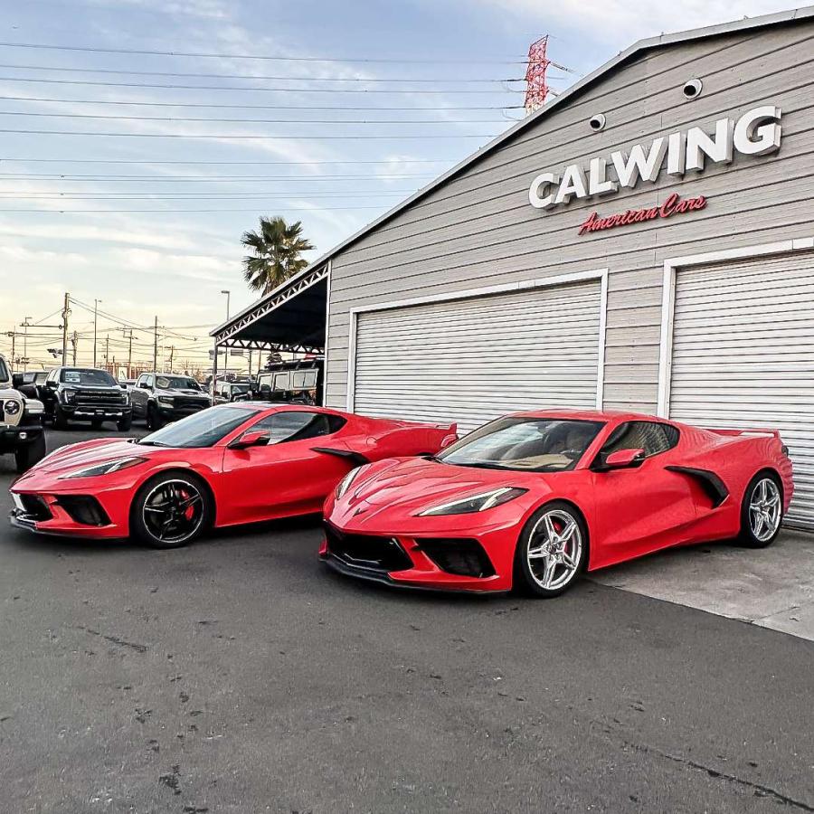 20y- コルベット C8 | ローダウンコイルスプリング TYPE1 フロント1.2/リア1.0インチダウン BAD SPEED LA : キャルウイングパーツセンターヤフー店 - 通販 ...