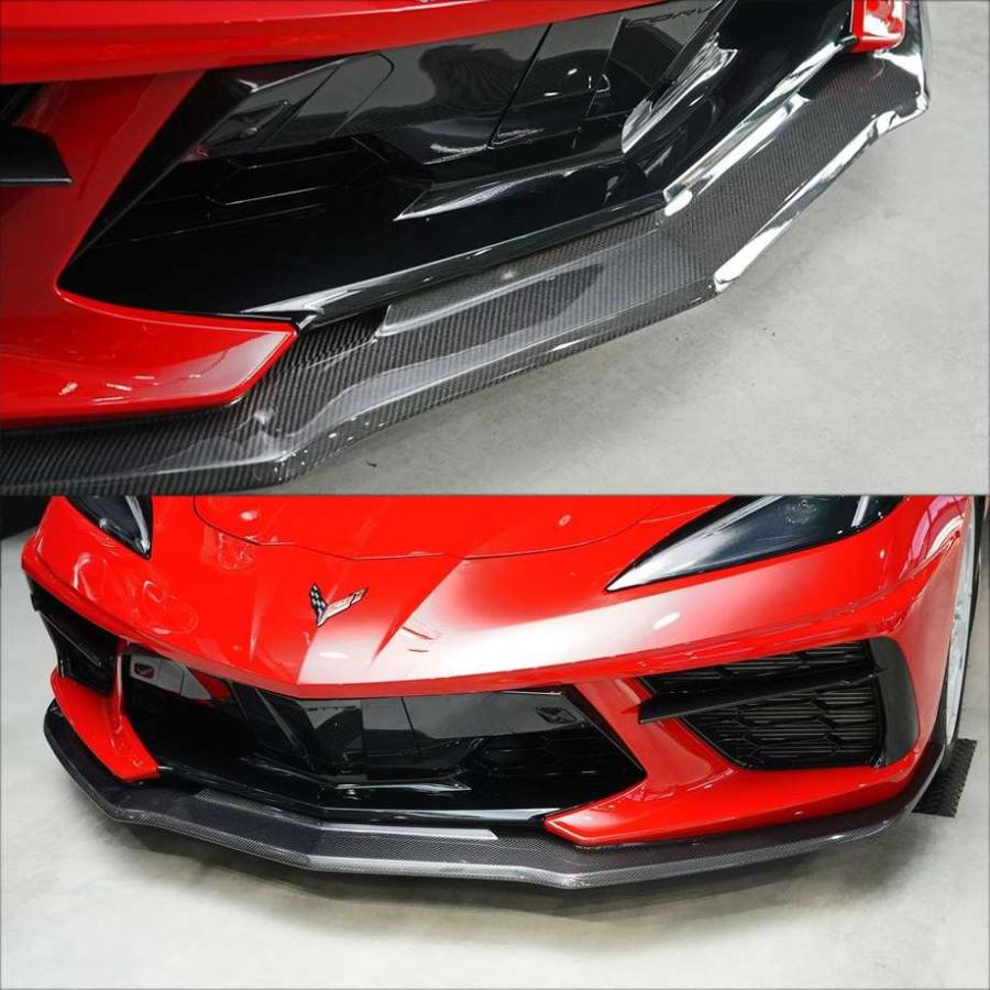 20y- コルベット C8 | フロントスプリッター サイドスポイラー リアディフューザー3点セット AIMGAIN GT エイムゲイン : 122517 : キャルウイングパーツセンター ...