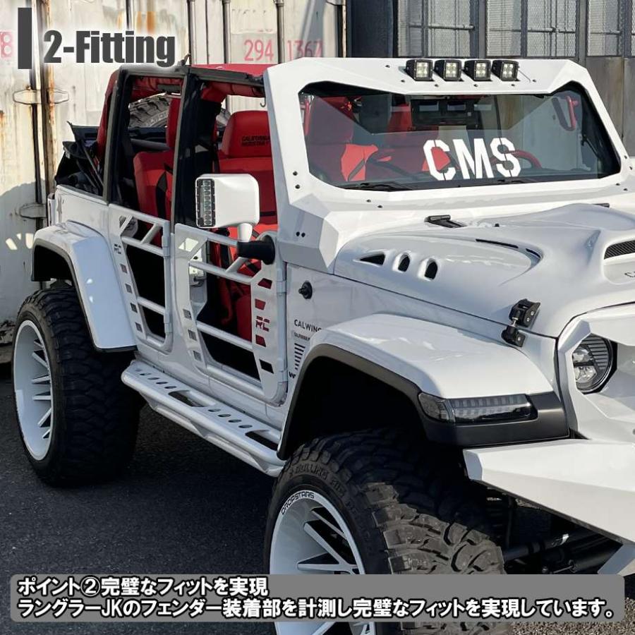 カリフォルニアマッドスター 07-18y ジープ ラングラー JK アンリミテッド ワイドオーバーフェンダー JLスタイル 50mm : キャルウイングパーツセンターヤフー店 - 通販 ...