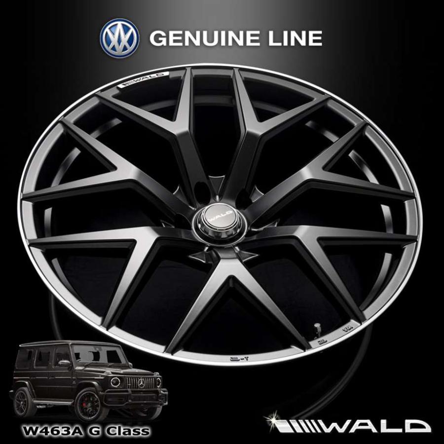 18y- Gクラス W463A WALD GENUINELINE MB001 マットブラック 24インチ 10J +20 5H PCD130 1本 : キャルウイングパーツセンターヤフー店 ...