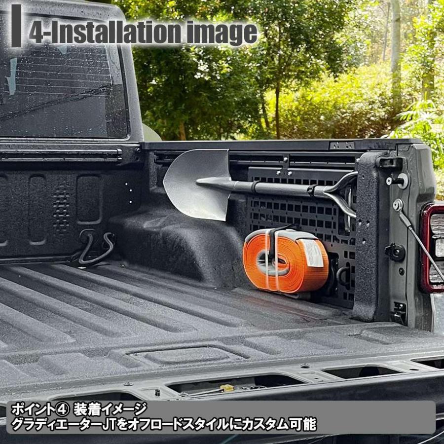 カリフォルニアマッドスター 20y- グラディエーターJT | リアベッドサイドボード 2PCS : キャルウイングパーツセンターヤフー店 - 通販 - Yahoo!ショッピング