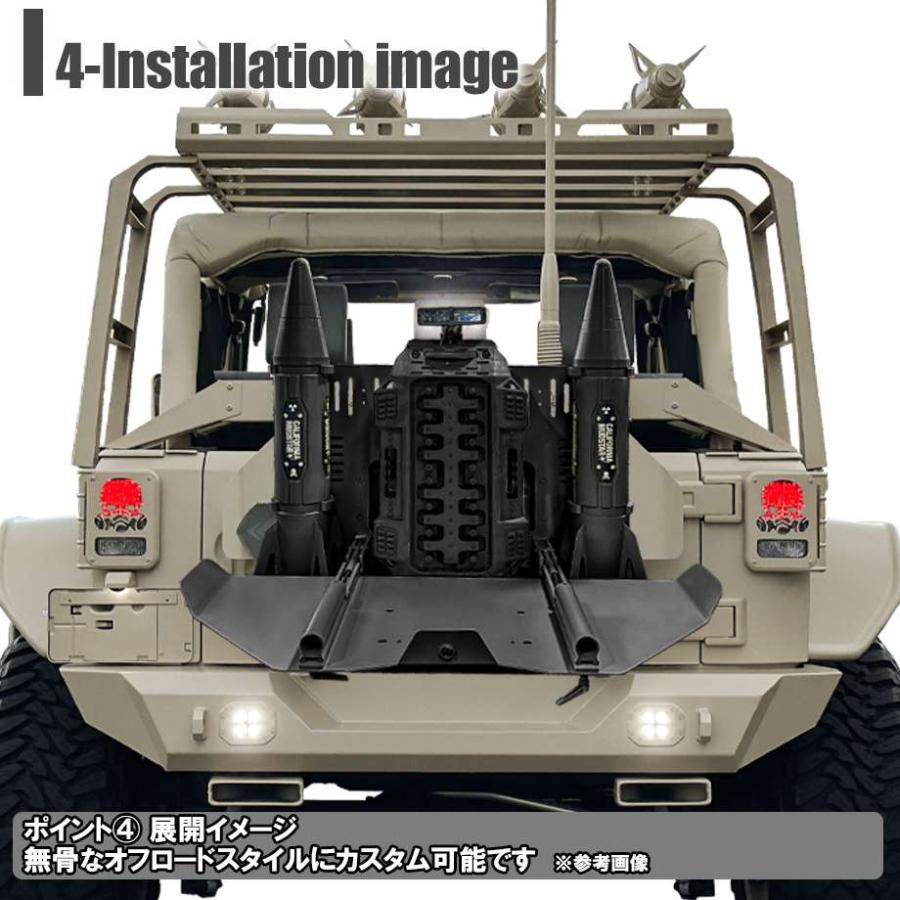 カリフォルニアマッドスター 18y- ジープ ラングラー JL テールゲートシステム 5Lウォータータンク/リカバリートラック付属 : キャルウイングパーツセンターヤフー店 - 通販 ...