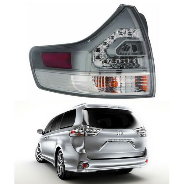 11-14y シエナ テールランプ アウター 左 アフターマーケットパーツ SE : 18162 : キャルウイングパーツセンターヤフー店 ...