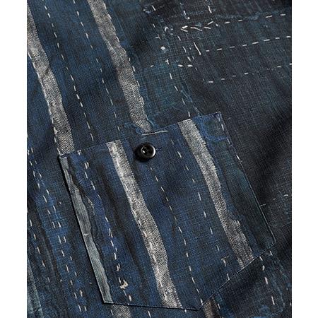 【FDMTL(ファンダメンタル)】PRINTED BORO S-S SHIRT シャツ(FA25-SH25P) : mhs2232 : CAMBIO - 通販 - Yahoo!ショッピング