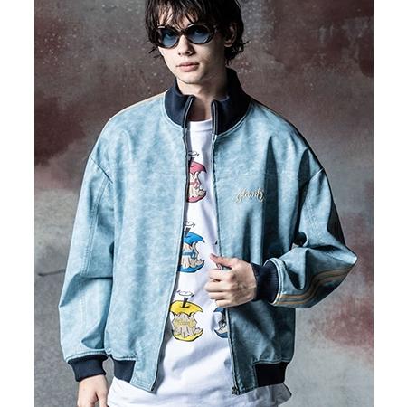 glamb 【glamb(グラム)】Synth Leather Track Jacket シンセ glamb 【glamb(グラム)】Synth Leather Track Jacket シンセ