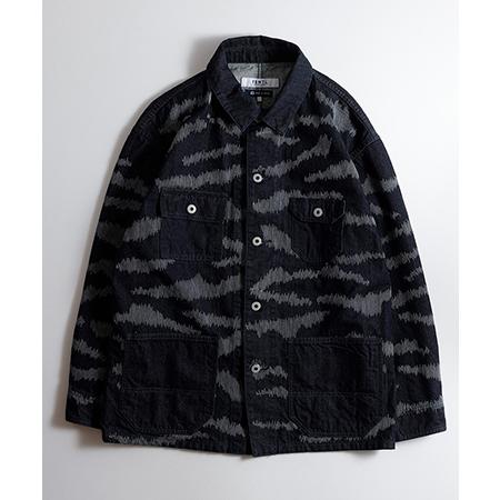 FDMTL（ファンダメンタル） 【】TIGER SASHIKO COVERALL JACKET RINSE ジャケット(FA25-JK29R ...
