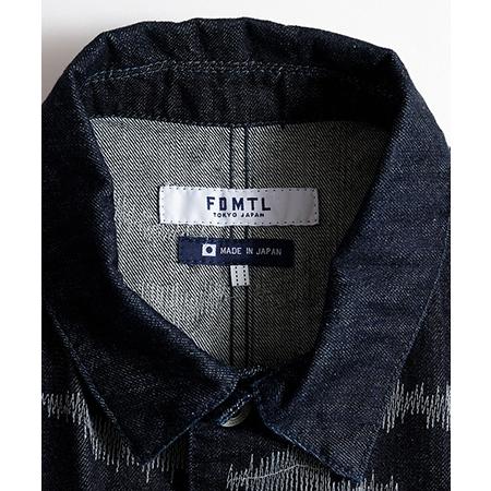 FDMTL（ファンダメンタル） 【】TIGER SASHIKO COVERALL JACKET RINSE ジャケット(FA25-JK29R ...