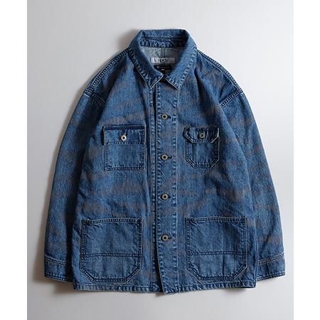 FDMTL 【FDMTL(ファンダメンタル)】TIGER SASHIKO COVERALL JACKET 3YR WASH ジャケット(FA25-JK29U) : CAMBIO - 通販 ...