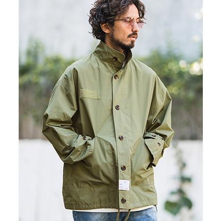 【CAMBIO(カンビオ)】Oversized Typewriter Military Stand Collar Jacket スタンドカラーブルゾン(PF-241-003) : mj9719 ...