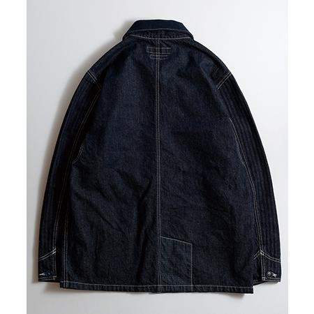 FDMTL 【FDMTL(ファンダメンタル)】COVERALL JACKET RINSE ジャケット(FA24-JK31R) : CAMBIO - 通販 - Yahoo!ショッピング