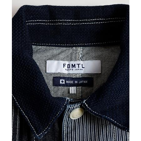 FDMTL 【FDMTL(ファンダメンタル)】COVERALL JACKET RINSE ジャケット(FA24-JK31R) : CAMBIO - 通販 - Yahoo!ショッピング